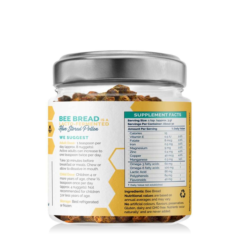 Rosita Wild Bee Bread | Raw, Fermented Bee Bread Superfood | Shop Now